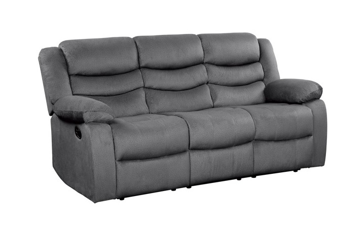 Discus Brown Double Reclining Sofa and Loveseat - Tampa Bay Mattresses